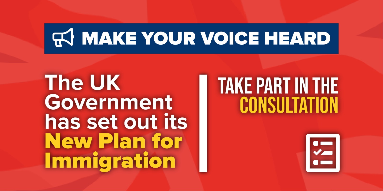 Migration Watch UK | Time to have your say - Migration Watch UK
