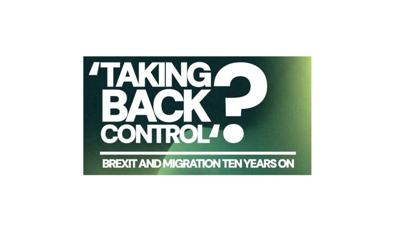 Taking Back Control? Brexit and Migration Ten Years On - Migration Watch UK